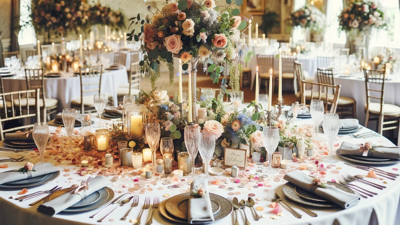 How to Decorate Your Wedding Tables | Event Services Article | Fête24
